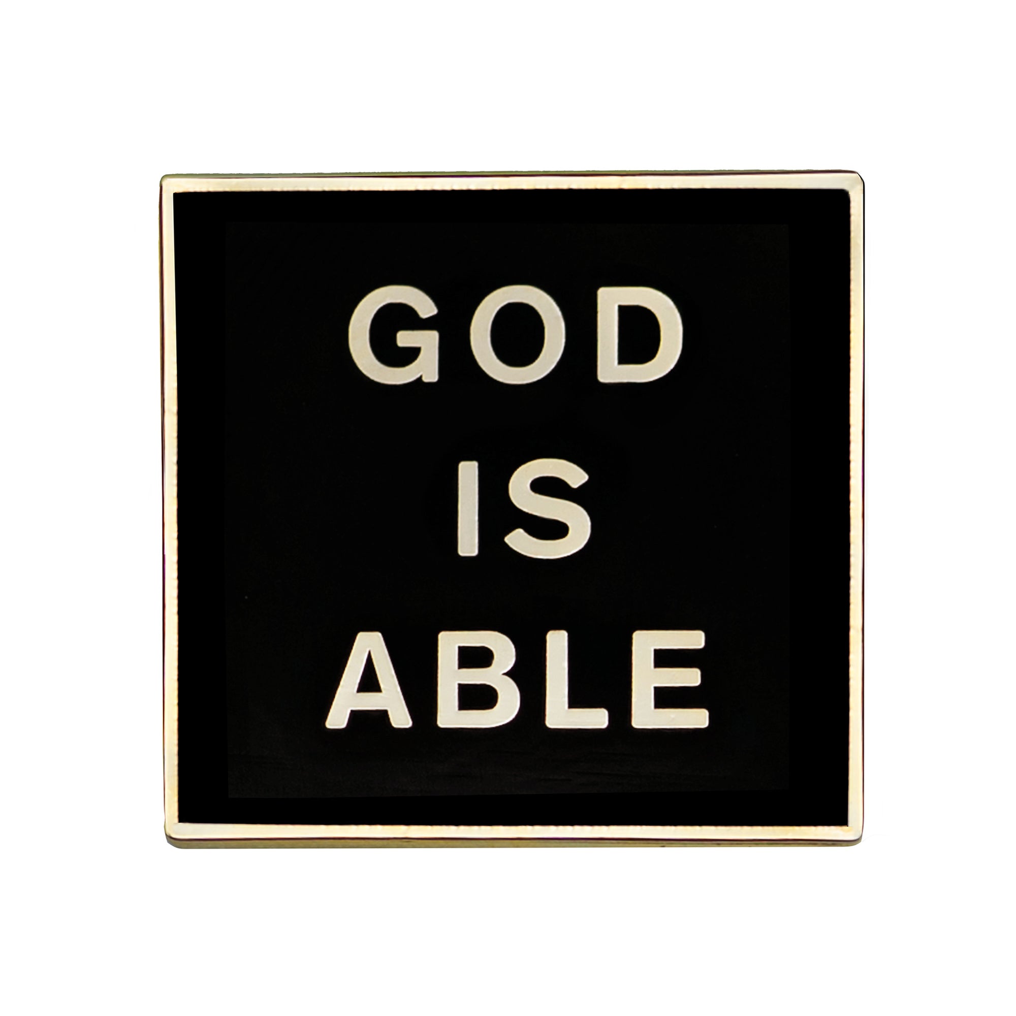 God is Able Christian pin | Inspire joy and positivity! - HSV and ...